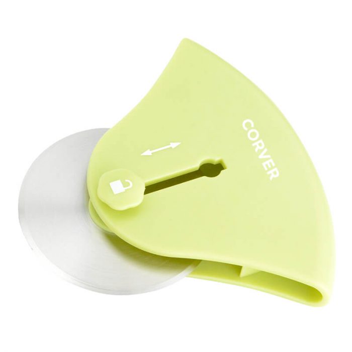 Premium Pizza Cutter Wheel Retractable Blade CPC005 - Corver Kitchen